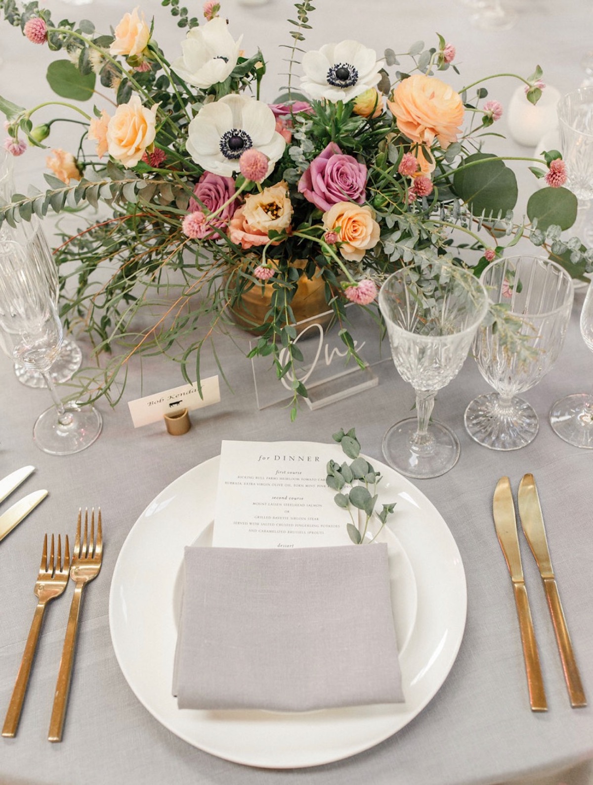 Designing the Perfect Tablescape - marissareneeevents.com